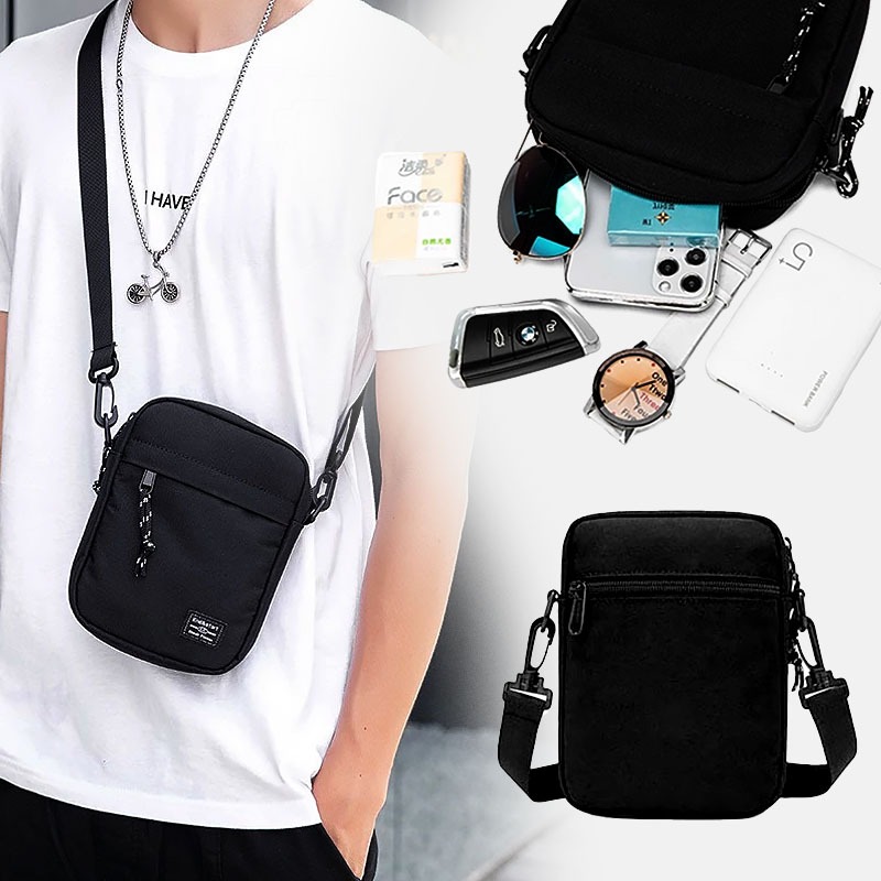 UISN #U330 Men's single shoulder bag portable waterproof small bag ...