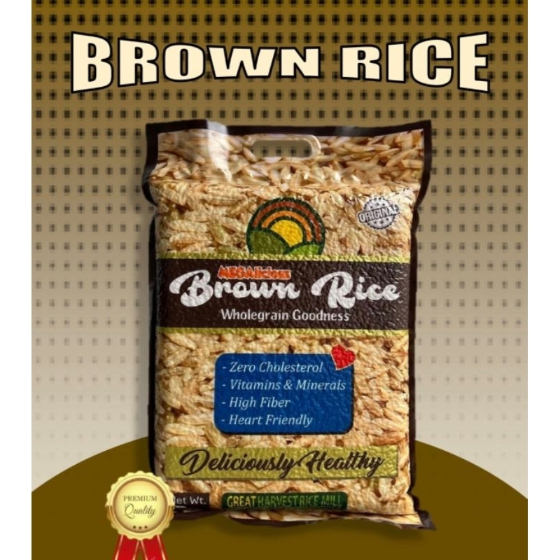 5KGS BROWN RICE and IMPORTED RICE. EXCLUSIVE FROM SP1 RICEMILL | Shopee ...