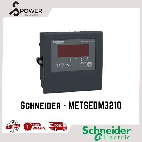 Schneider elecric EasyLogic - Digital Panel Meter DM3000 - Voltmeter ...