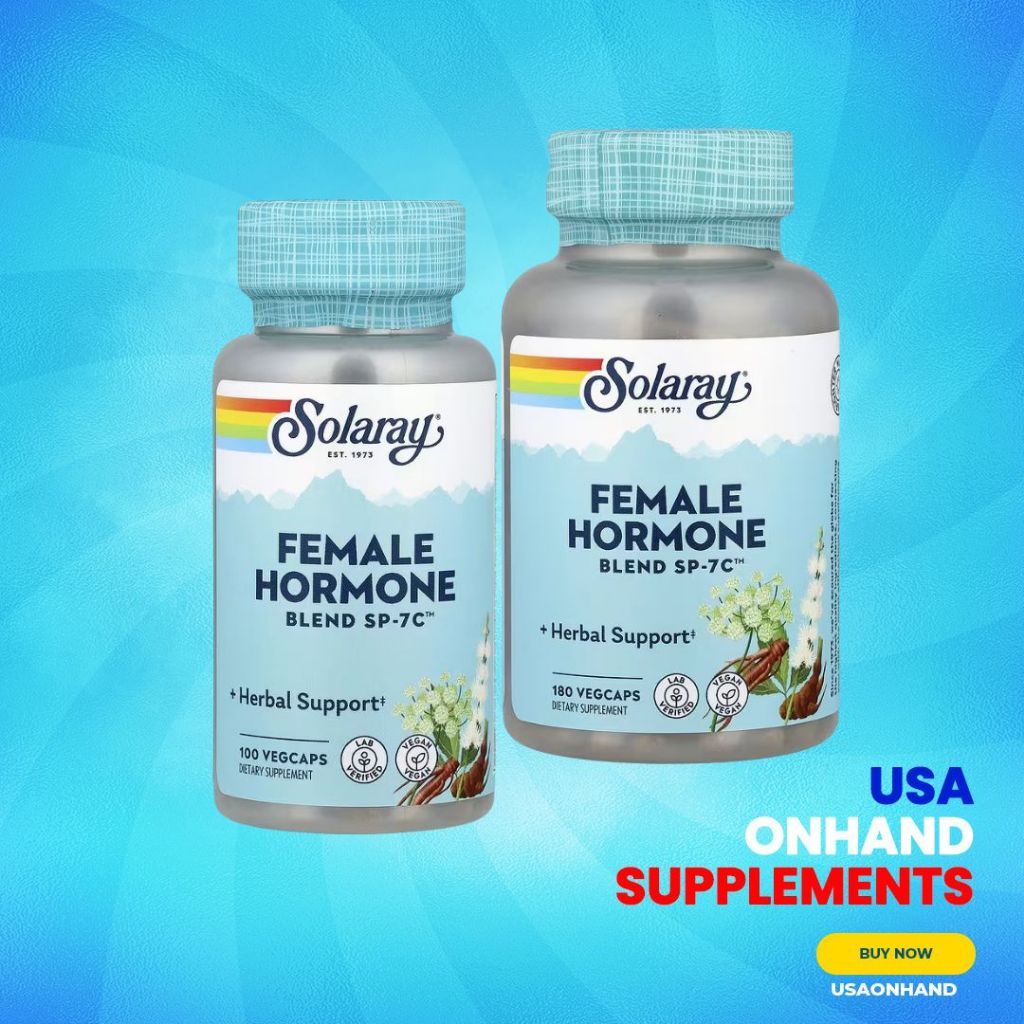 USA Onhand | Solaray, Female Hormone Blend SP-7C ( Women's Health ...