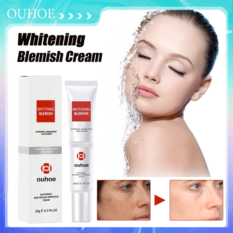 OUHOE Whitening Blemish Cream 20g Hydrating Moisturising Repairing ...