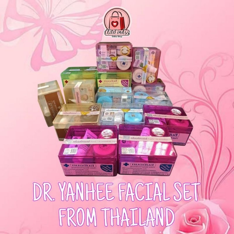 DR. YANHEE FACIAL SET (BLUE-PINK-GOLD)-Melasma | Shopee Philippines