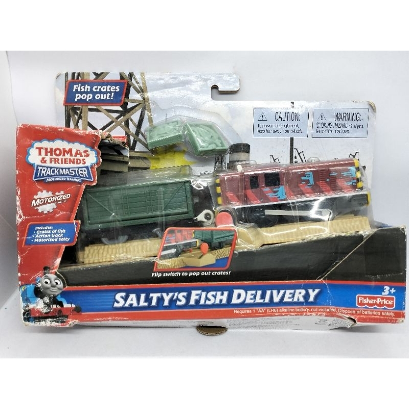 2011 Thomas & Friends Trackmaster Salty's Fish Delivery | Shopee ...