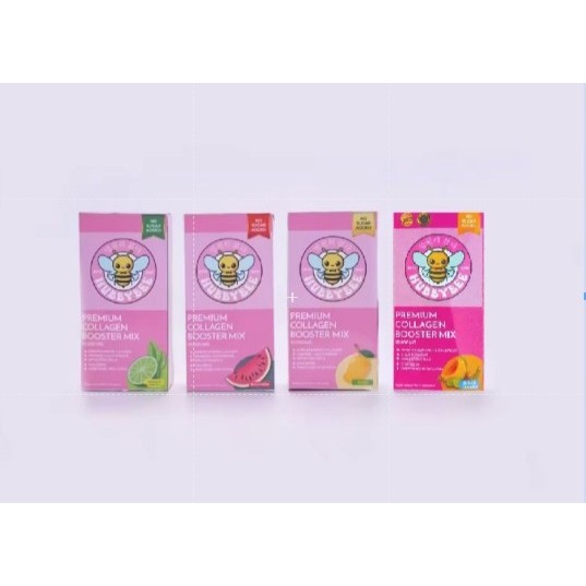 Bundle of 4 HubbyBee Premium Collagen Booster Mix - Authorized Seller ...