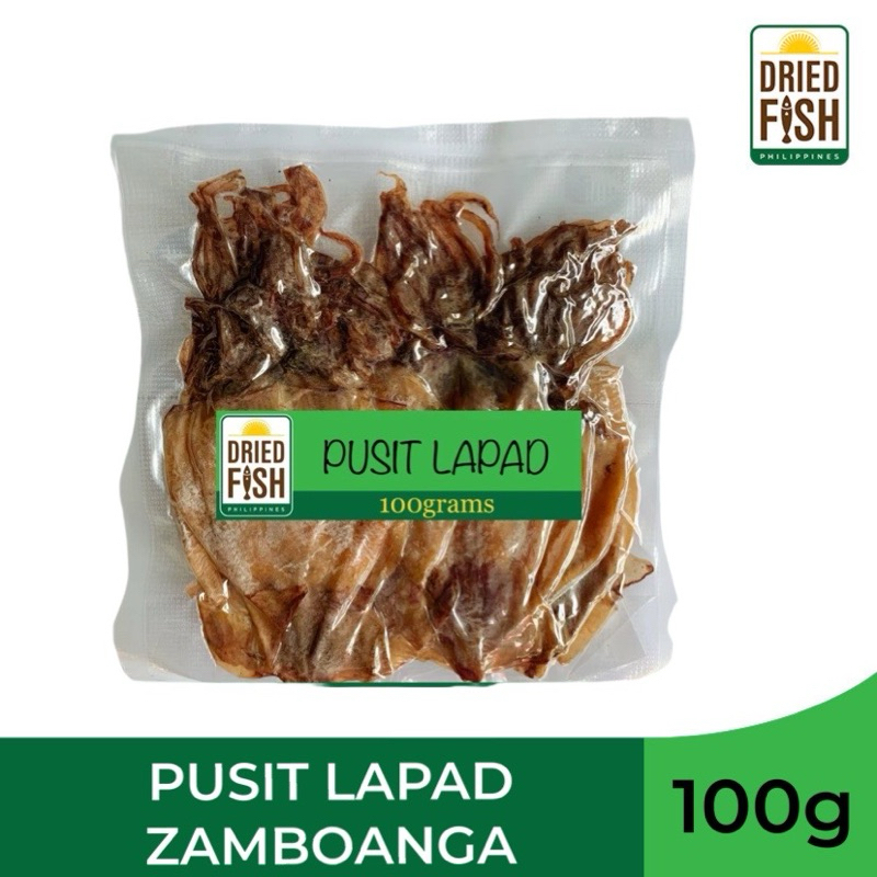 DFP Dried Pusit Lapad 100grams (Vacuum Sealed) | Shopee Philippines