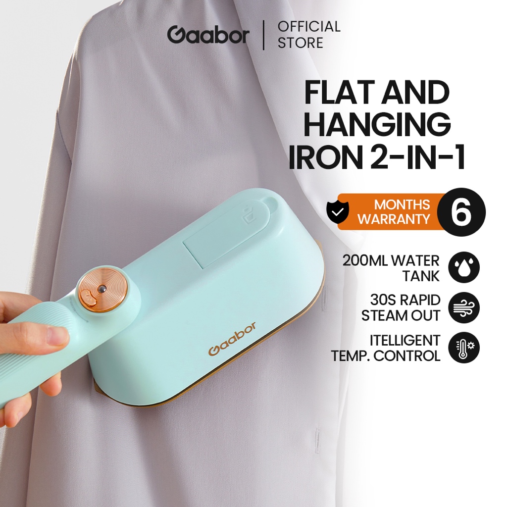 Gaabor Portable Iron Garment Steamer Multi-Speed Adjustment Intelligent ...
