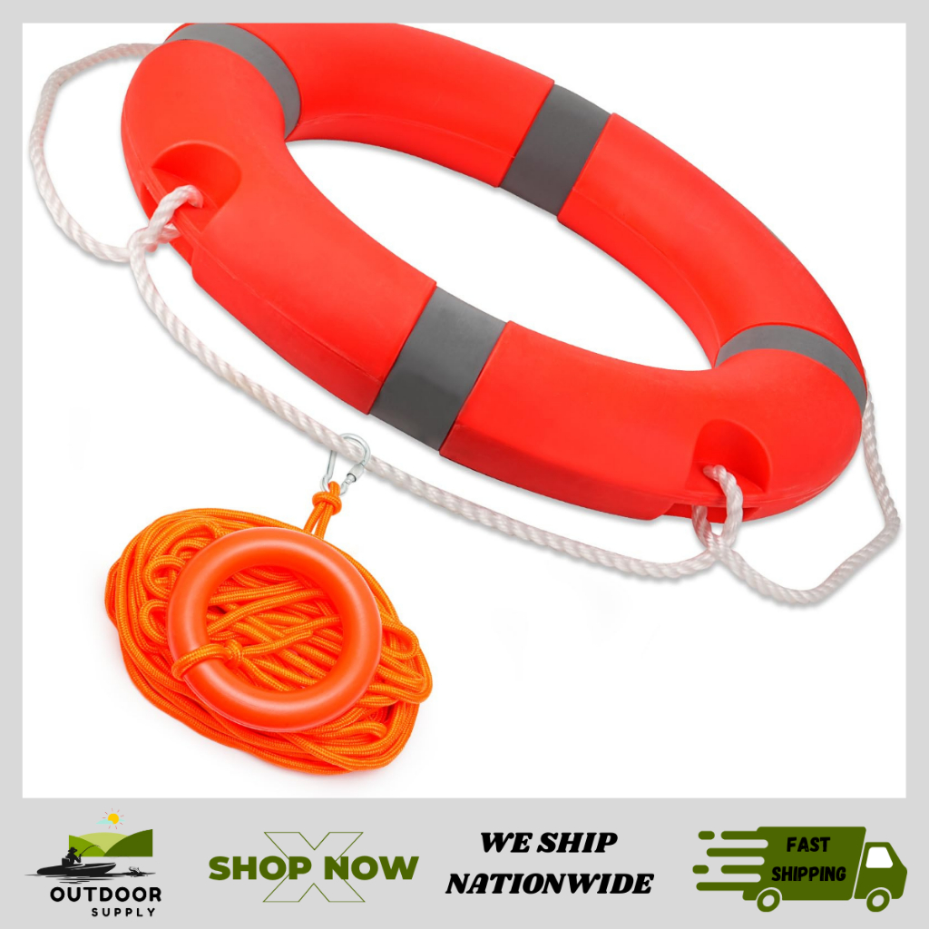 Life Ring 2.5KG Safety Swimming Life Ring Buoy Rescuer Vest Sports ...