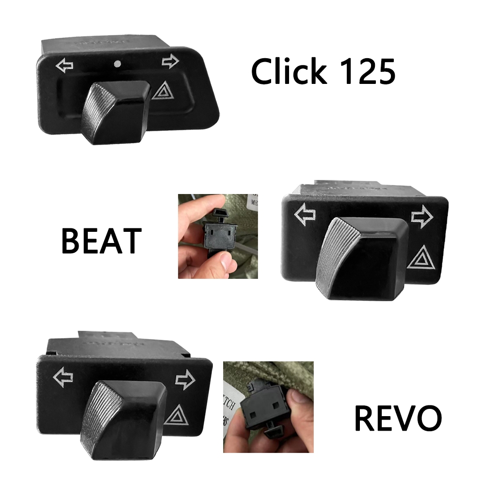 Beat / Click Handle Switch Headlight Signal Light Horn Starter Beamer ...