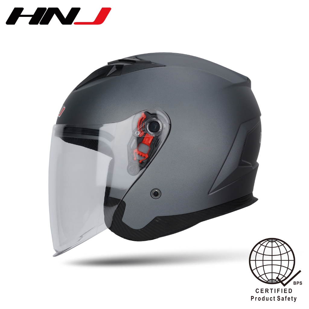 HNJ A4-008 Unisex half face helmet for motorcycle helmets | Shopee ...