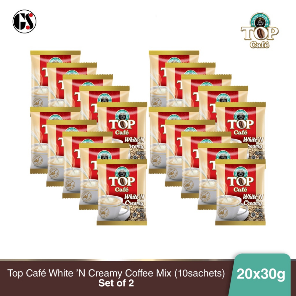Top Café White 'N Creamy Coffee Mix 30g x20 | Shopee Philippines