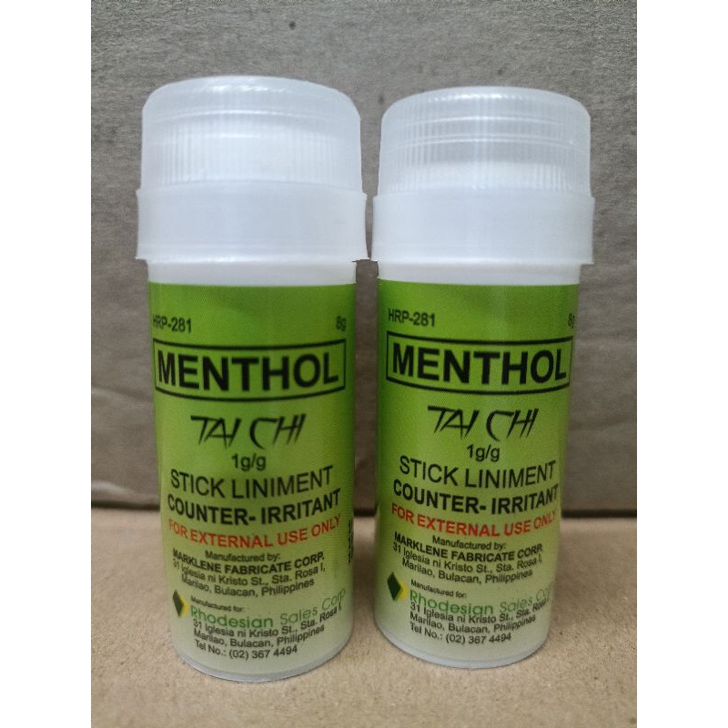 Tai Chi Menthol Stick - 8grams (1pc Only) | Shopee Philippines