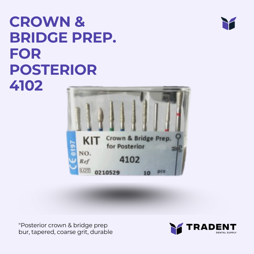 Crown & Bridge prep. for posterior 4102 | Shopee Philippines