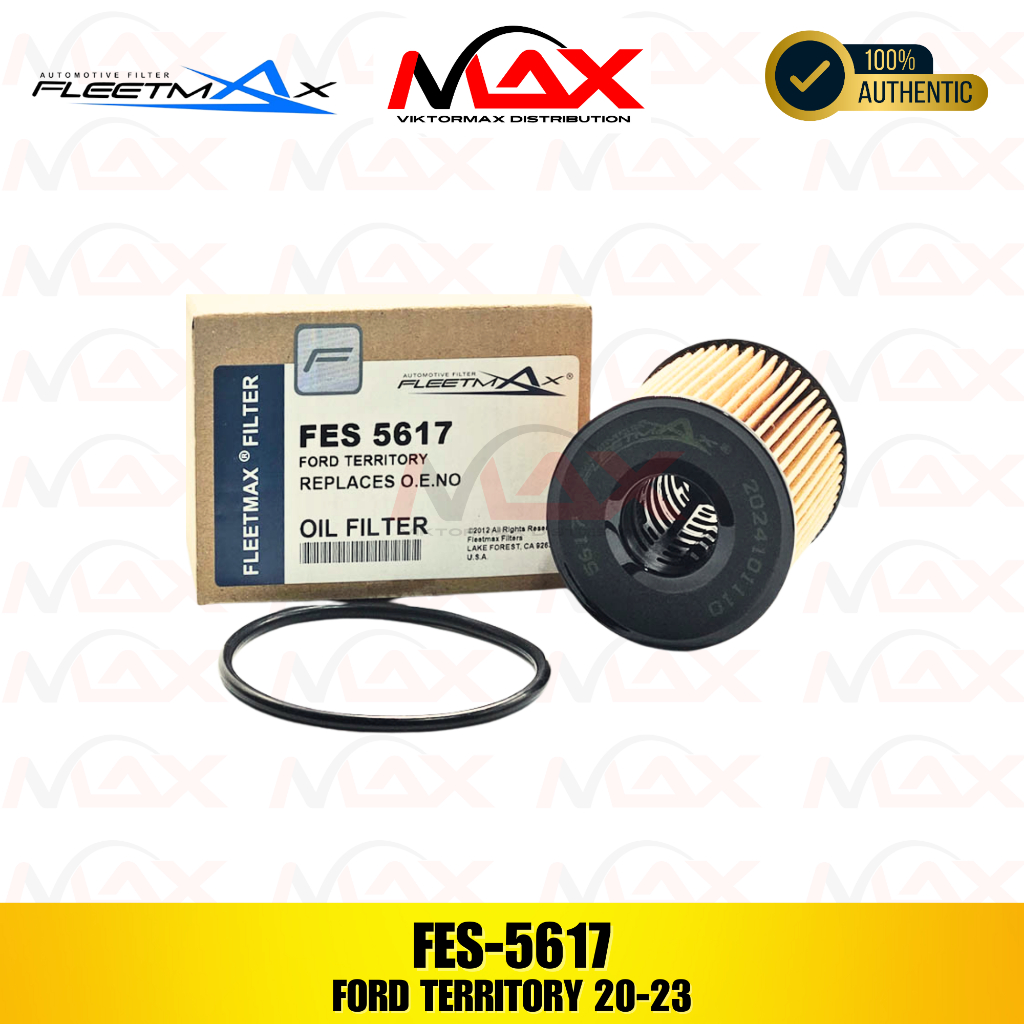 FES 5617 FLEETMAX OIL FILTER ELEMENT FOR FORD TERRITORY 2020-23 ...