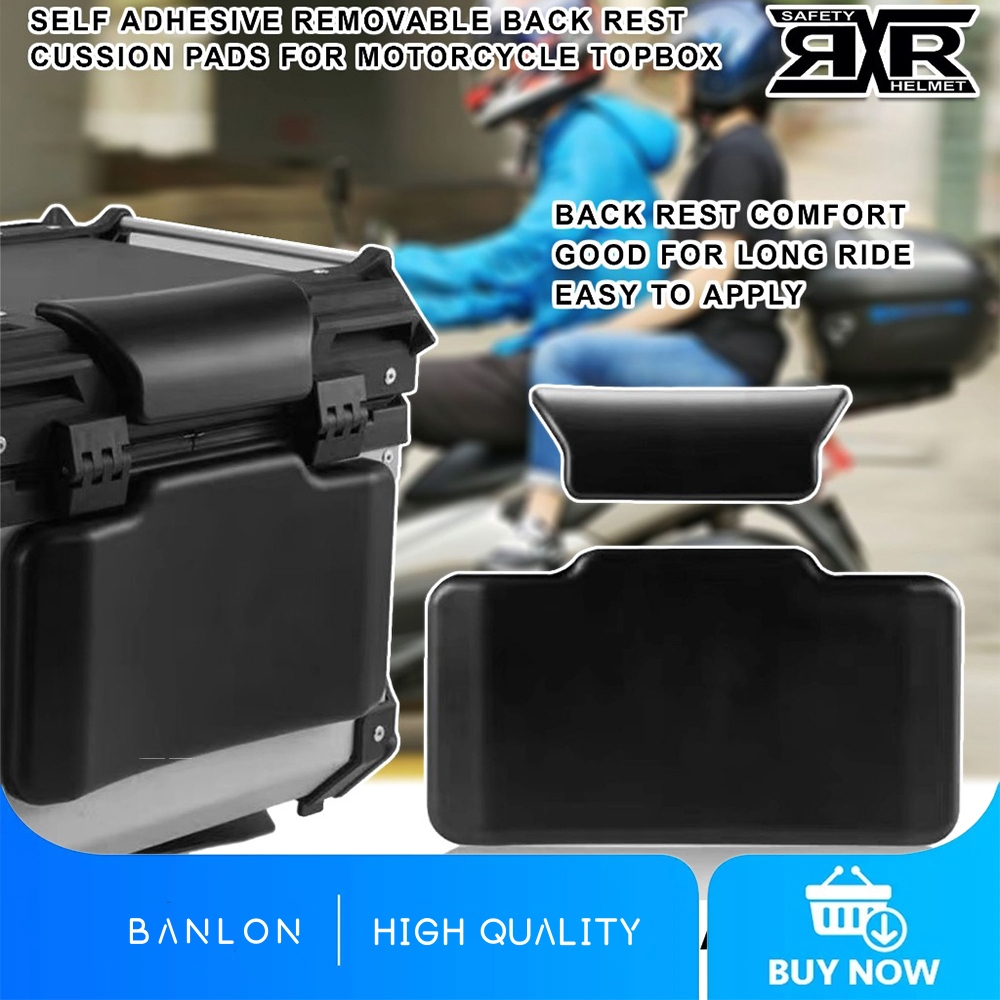 【COD】RXR Motorcycle Top Box Backrest Cushion Pad Universal Motorcycle ...