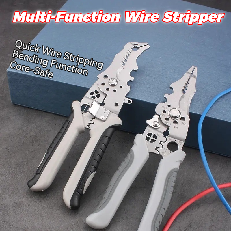 Multi-Function Wire Stripper Crimping Tool Wire Cutter Wire Stripping ...