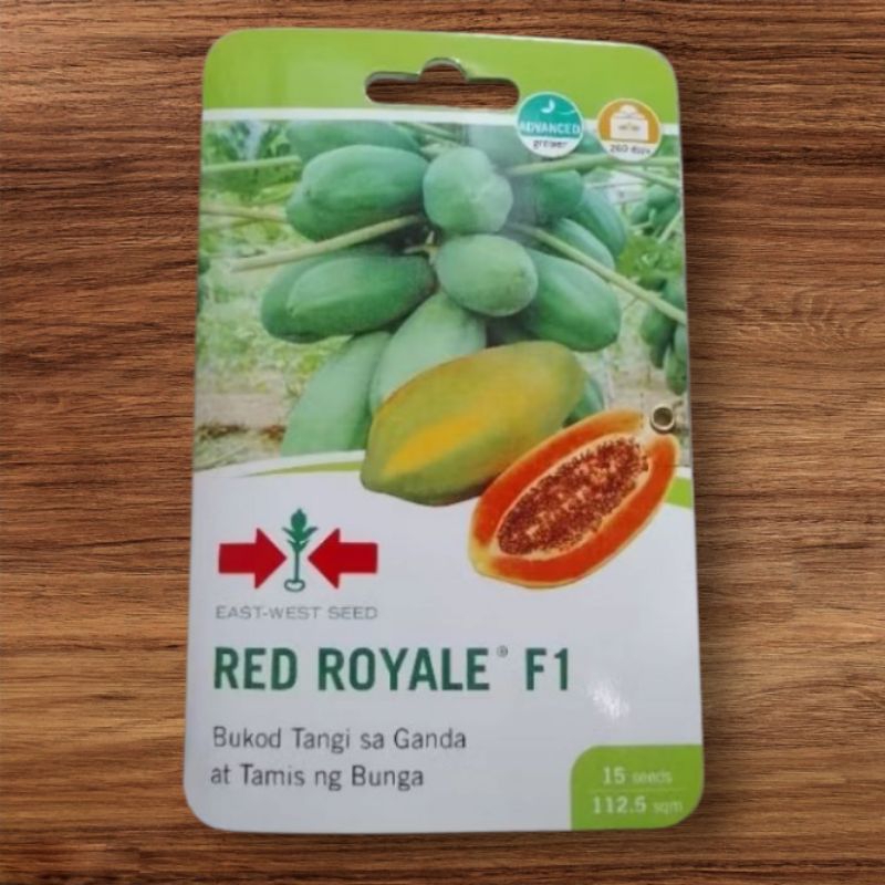 RED ROYALE F1 HYBRID PAPAYA SEEDS(15 SEEDS)EAST WEST SEEDS | Shopee ...