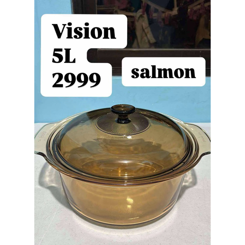 vision cookware 5 liters (salmon) | Shopee Philippines
