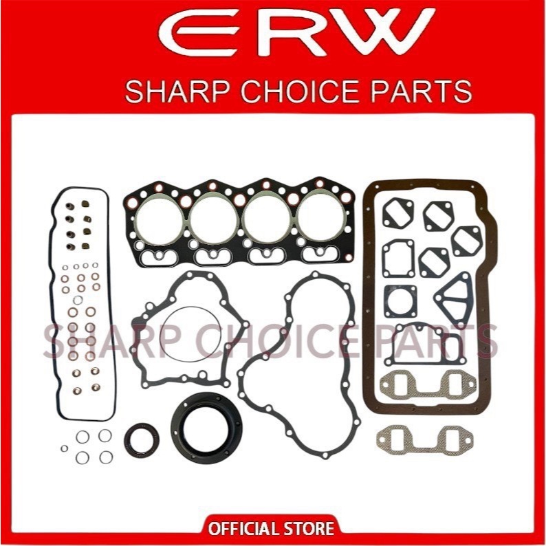 FULL SET GASKET for MITSUBISHI 4DR5 1 OLD "ASBESTOS" Replacement part ...