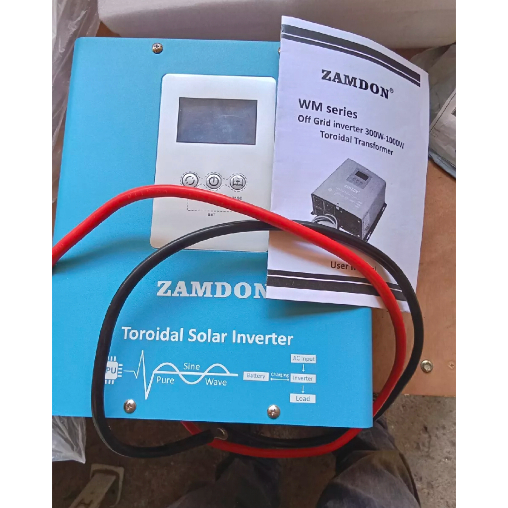 Zamdon Solar Inverter 12V1000W - Toroidal Off Grid Inverter | Shopee ...