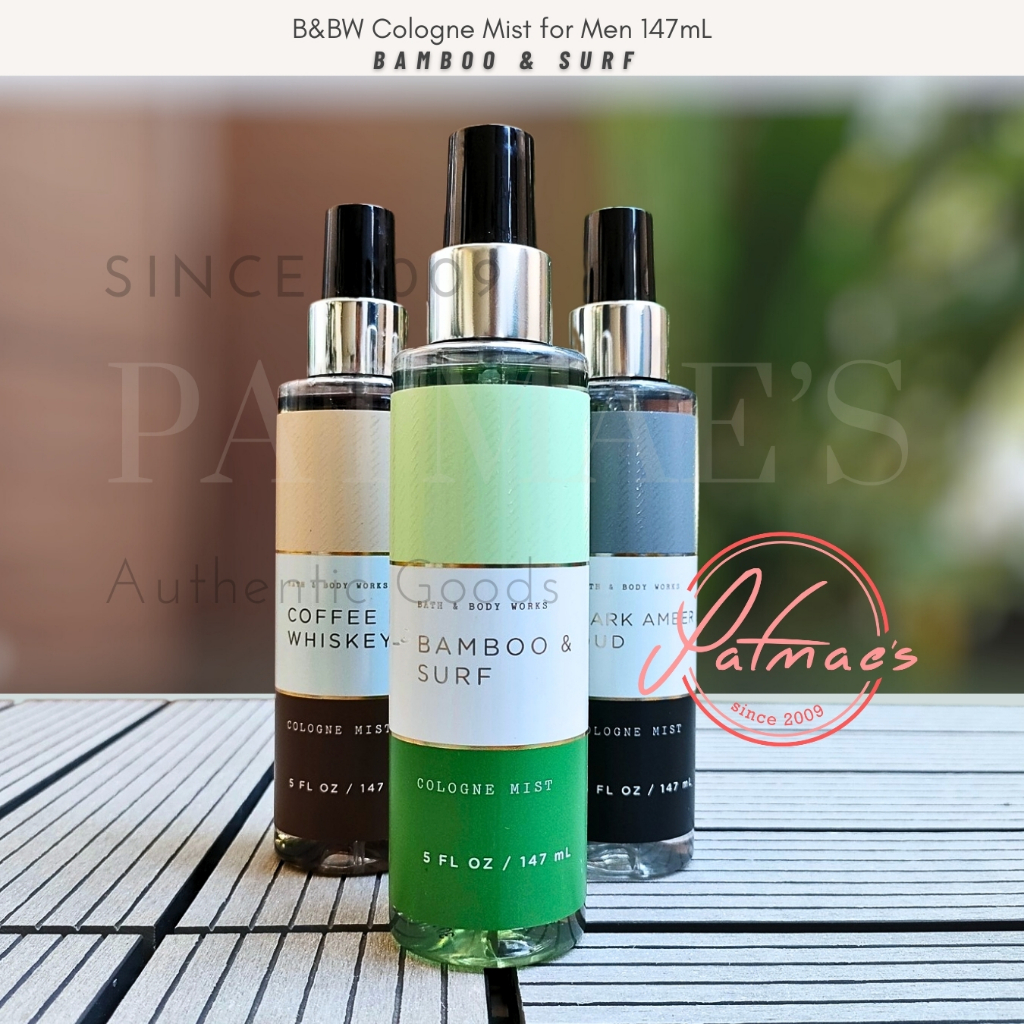 Bath & Body Works Bamboo and Surf Cologne Mist Unisex 147mL Men Women ...