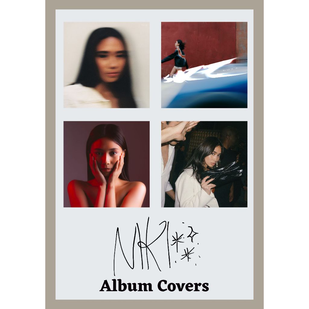 NIKI Nicole Zefanya Album Cover Posters | Shopee Philippines