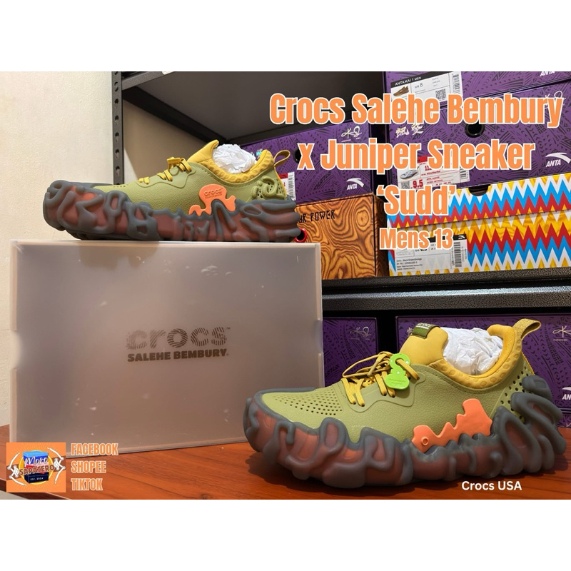 Crocs Salehe Bembury x Juniper Sneaker Sudd Colorway | Original Salehe ...