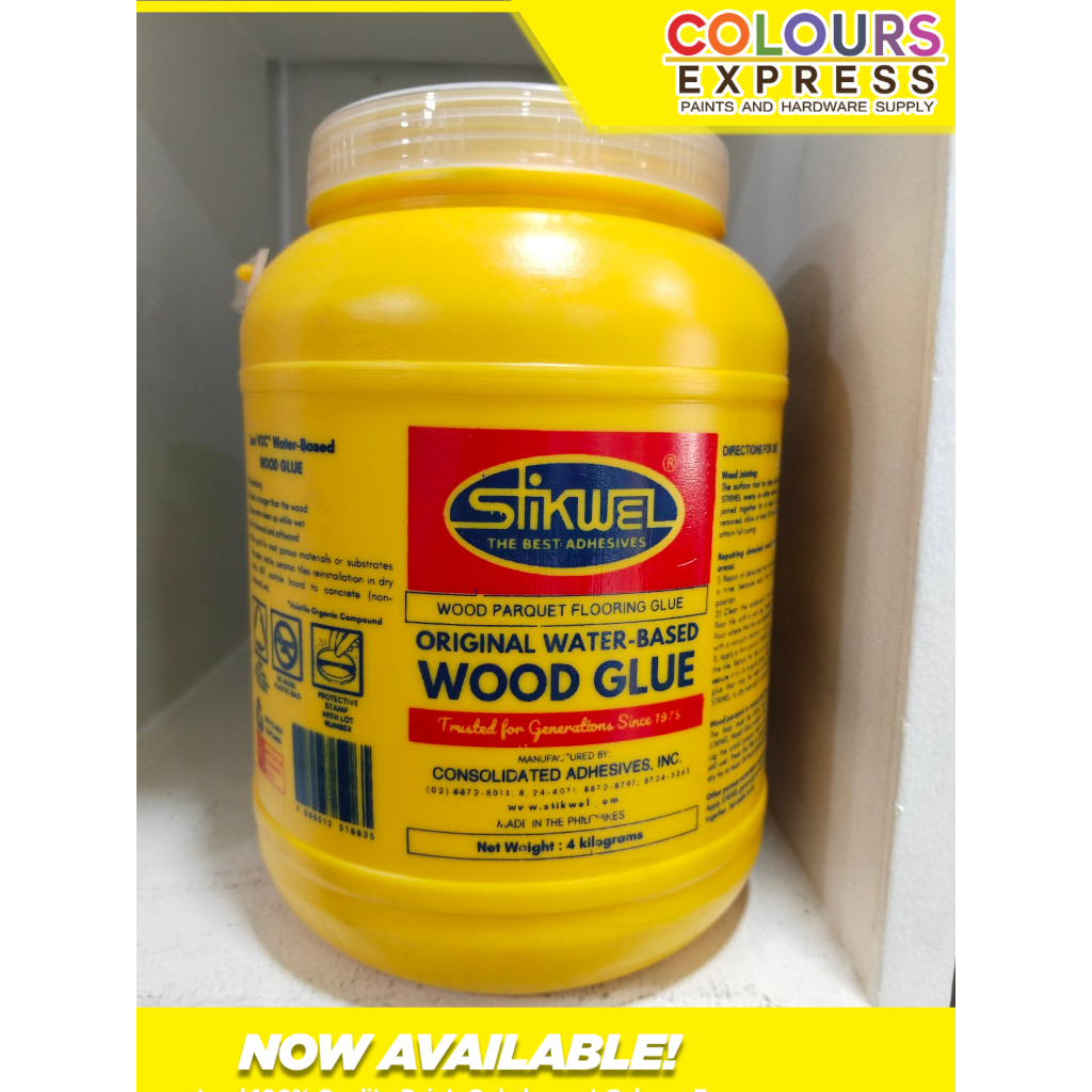 Stikwel Wood Glue original water based wood glue 4L | Shopee Philippines