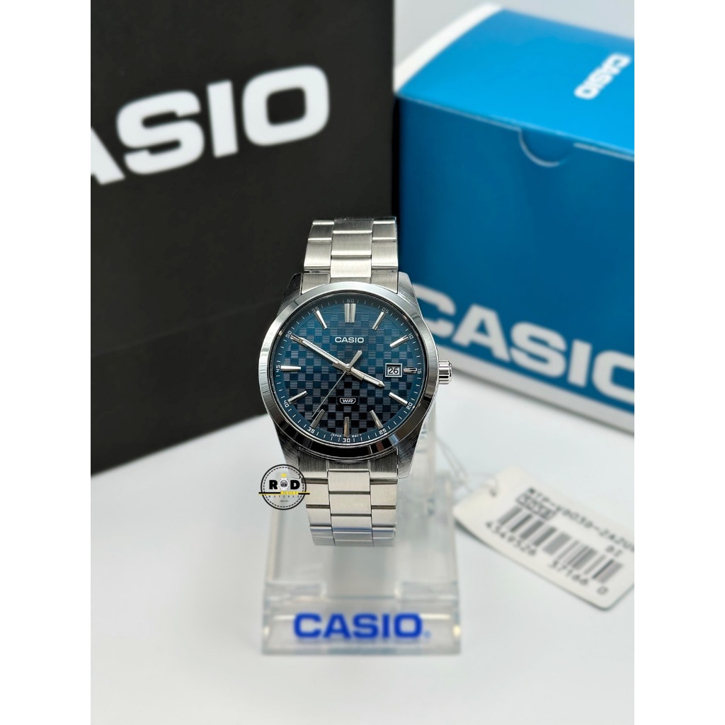 CASIO Silver Men's MTP VD03D 2A2 | Shopee Philippines