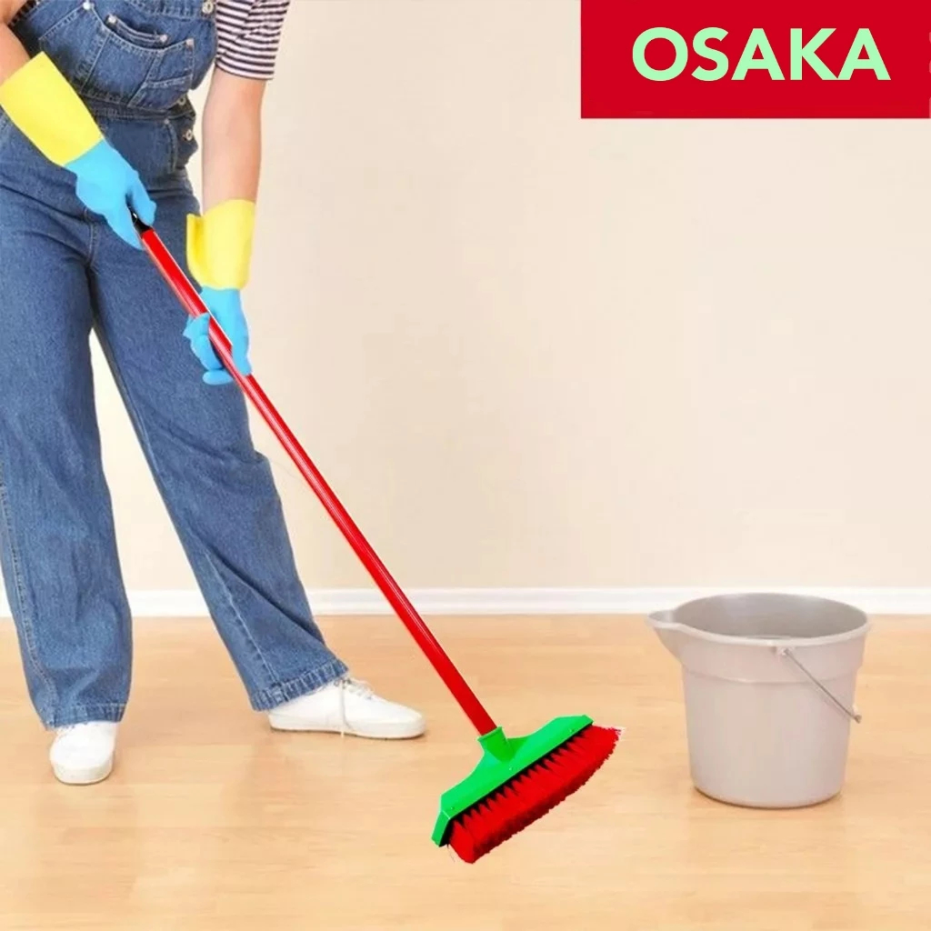 Long Handle Multi Purpose Push Brush/ Floor Brush/ Home Cleaning Brush ...