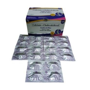 AMBICAL PLUS Calcium + Cholecalciferol Tablet (100's/box) | Shopee ...