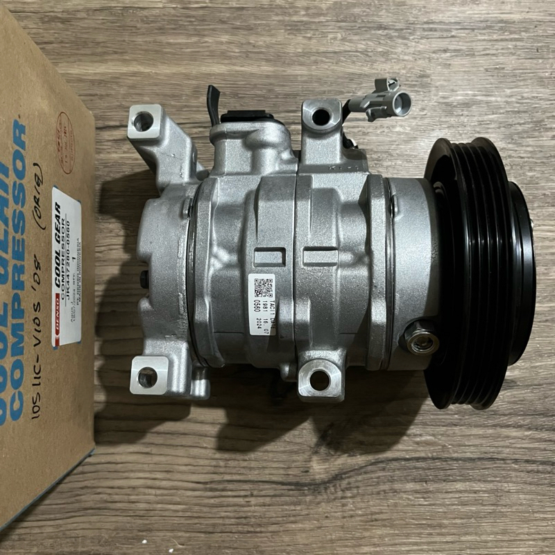 Toyota Vios Batman / Yaris 2007-2012 AC Compressor Motor Denso Original ...