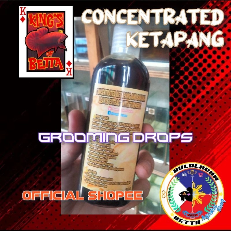 Concentrated Ketapang and Banana Leaves Extract with Turmeric(Pet Betta ...