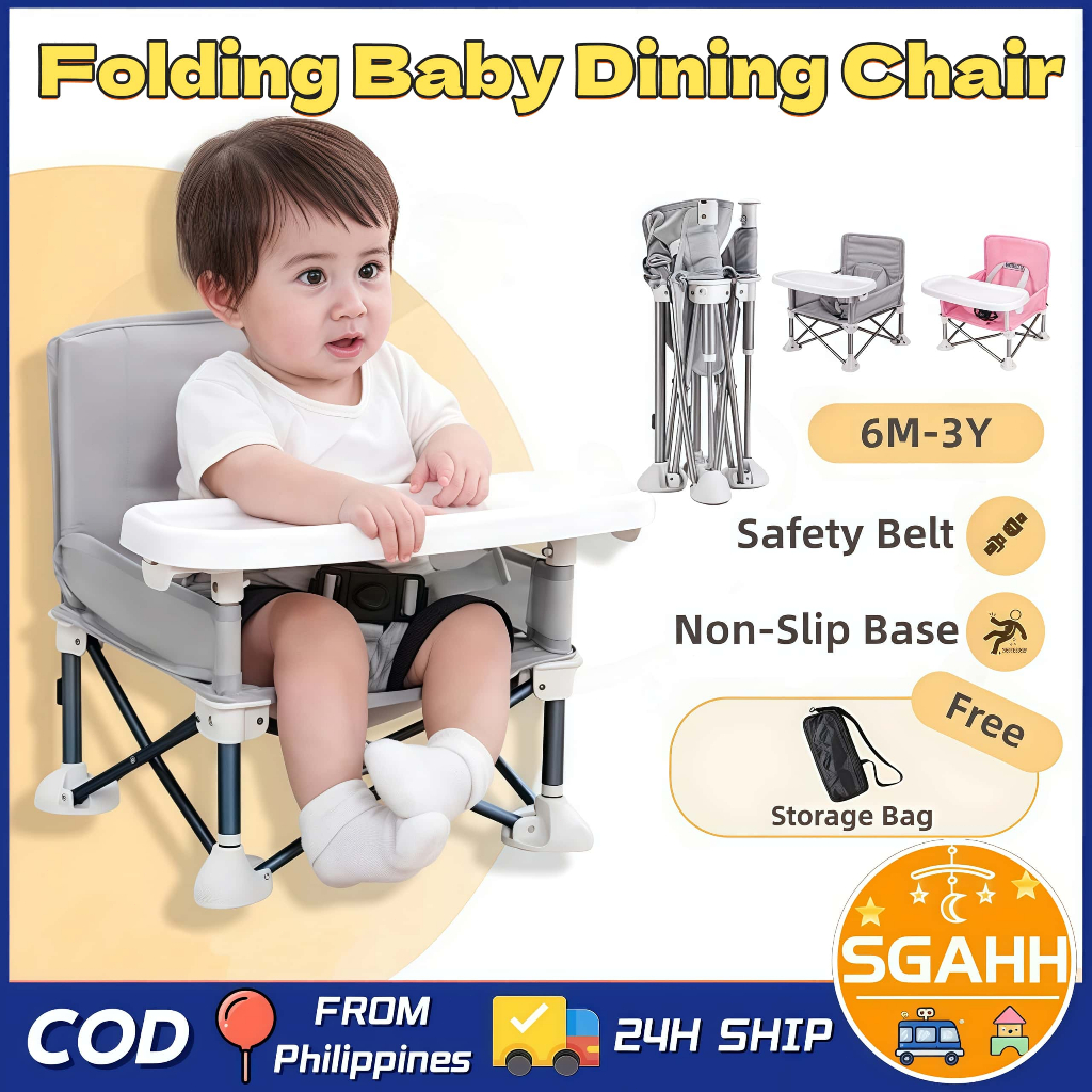Baby Toddler Feeding Eating Chair Portable Camping Chair for Kid ...