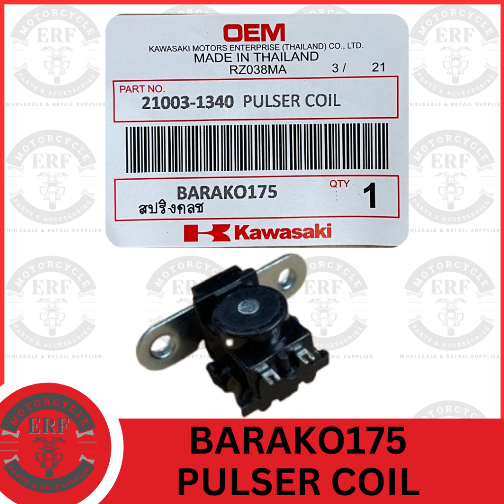 BARAKO 175 PULSER COIL KAWASAKI MADE IN THAILAND 21003-1340 | Shopee ...