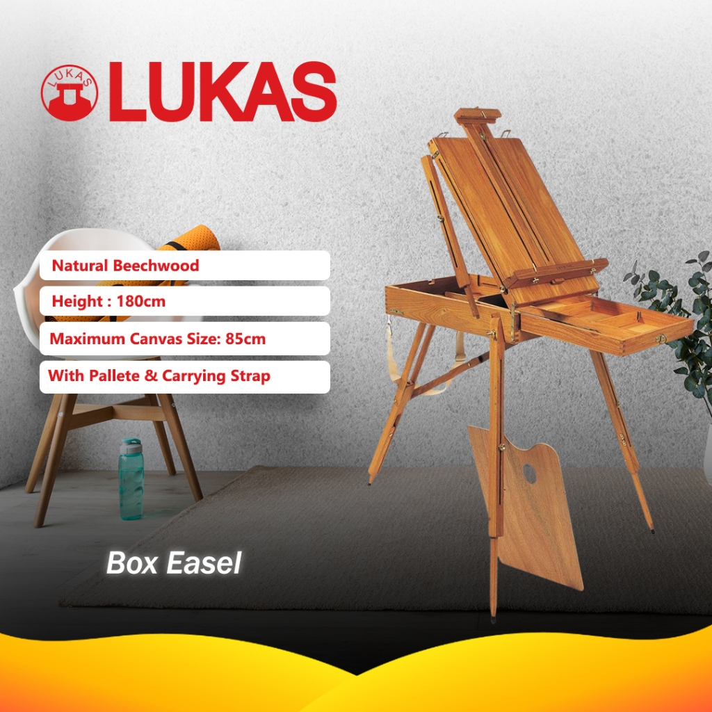 LUKAS Box Easel - German Quality | Shopee Philippines