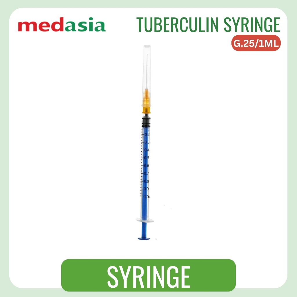 Surgitech 1PC Disposable Tuberculin Syringe G25/G26 | Shopee Philippines