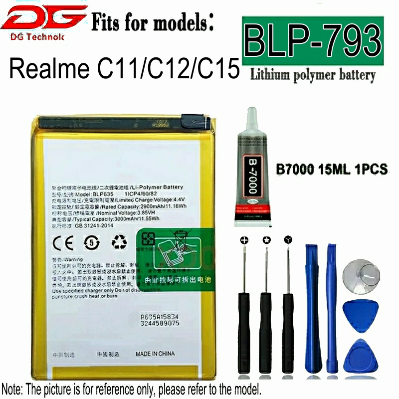 【COD】DG Replacement BLP-793 Battery For Realme C11/C12/C15 Battery ...