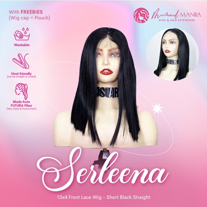 MERMAID MANILA HAIR - SERLEENA (13x4 Front Lace Wig) | Shopee Philippines