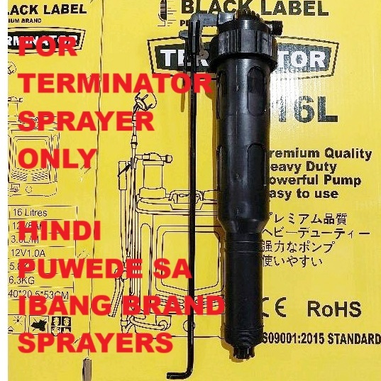 Knapsack Sprayer MANUAL PUMP for !!! TERMINATOR ONLY !!! | Shopee ...
