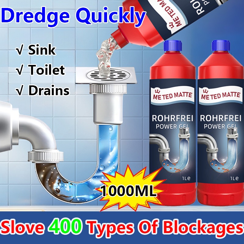 Clogged Drain Remover Drain Cleaner Clog Remover Declogging Drainage ...