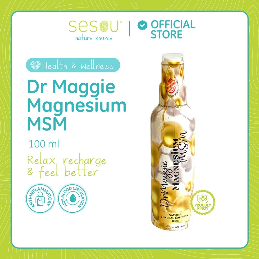 DR MAGGIE MAGITEQUE MAGNESIUM MSM 100ml | Shopee Philippines