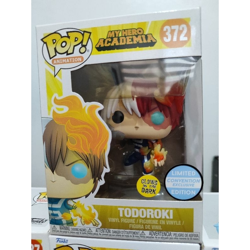 Funko Pop Animation - Todoroki 372 Glow in the Dark Limited Convention ...