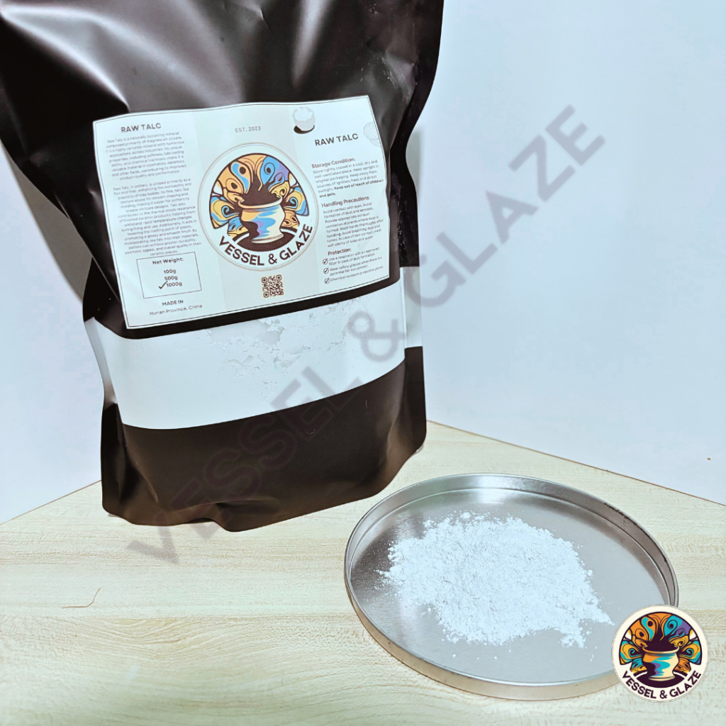 Raw Talc Powder (for Glaze Crafting & Pottery Applications) | Shopee ...