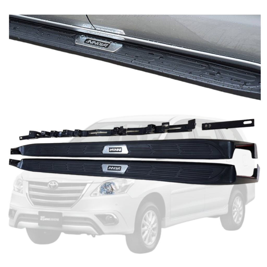 CAR RUNNING BOARD SIDE STEP FOR TOYOTA INNOVA 2015+ SIDE STEP BOARD ...