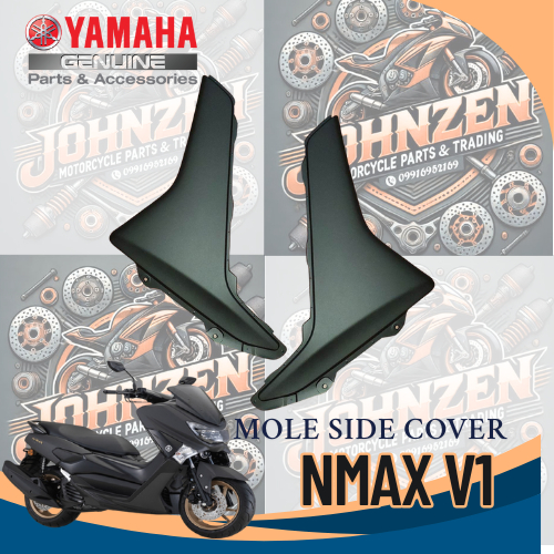 NMAX V1 MOLE SIDE COVER MATTE BLACK 2DP-F171L-00-P7 2DP-F171M-00-P7 ...