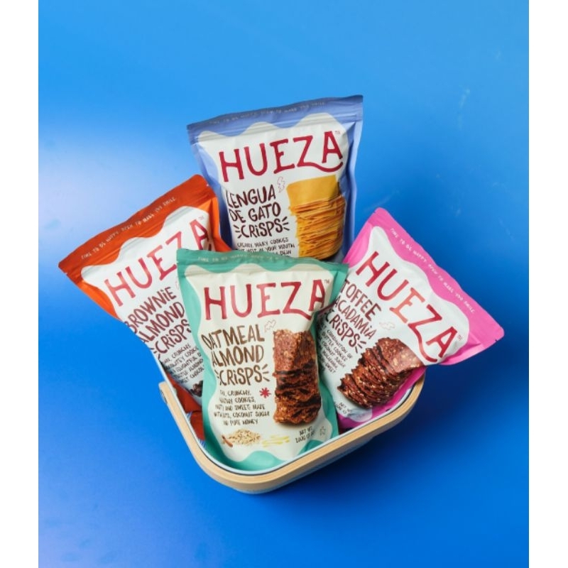 Hueza Crisps 2packs (Brownie Almond,Toffee Macadamia,Lengua de Gato ...