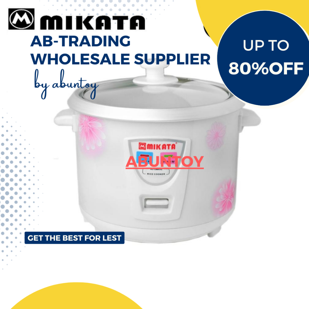 Mikata Automatic Mini Rice Cooker 3 Cups 0.6 Liter Capacity Three ...