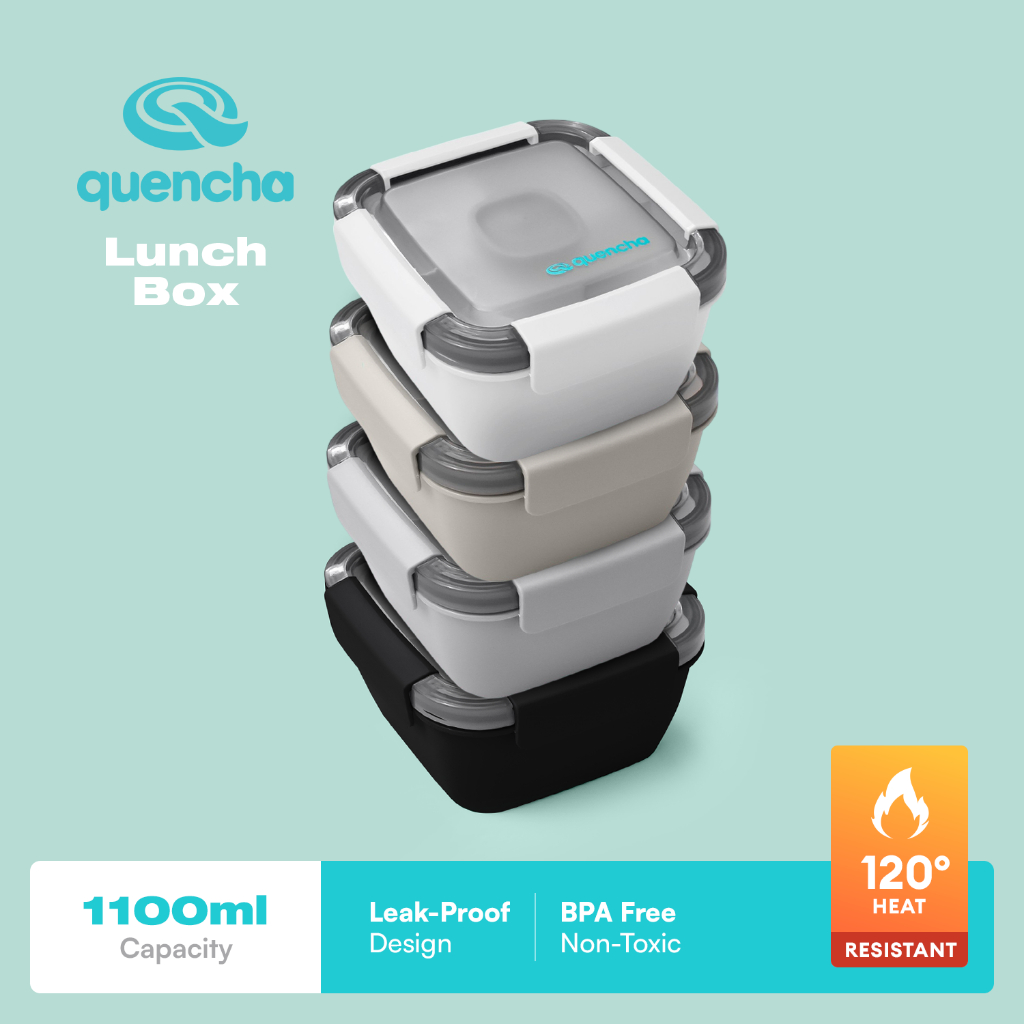 QUENCHA 1100ml Bento Lunch Box | Shopee Philippines