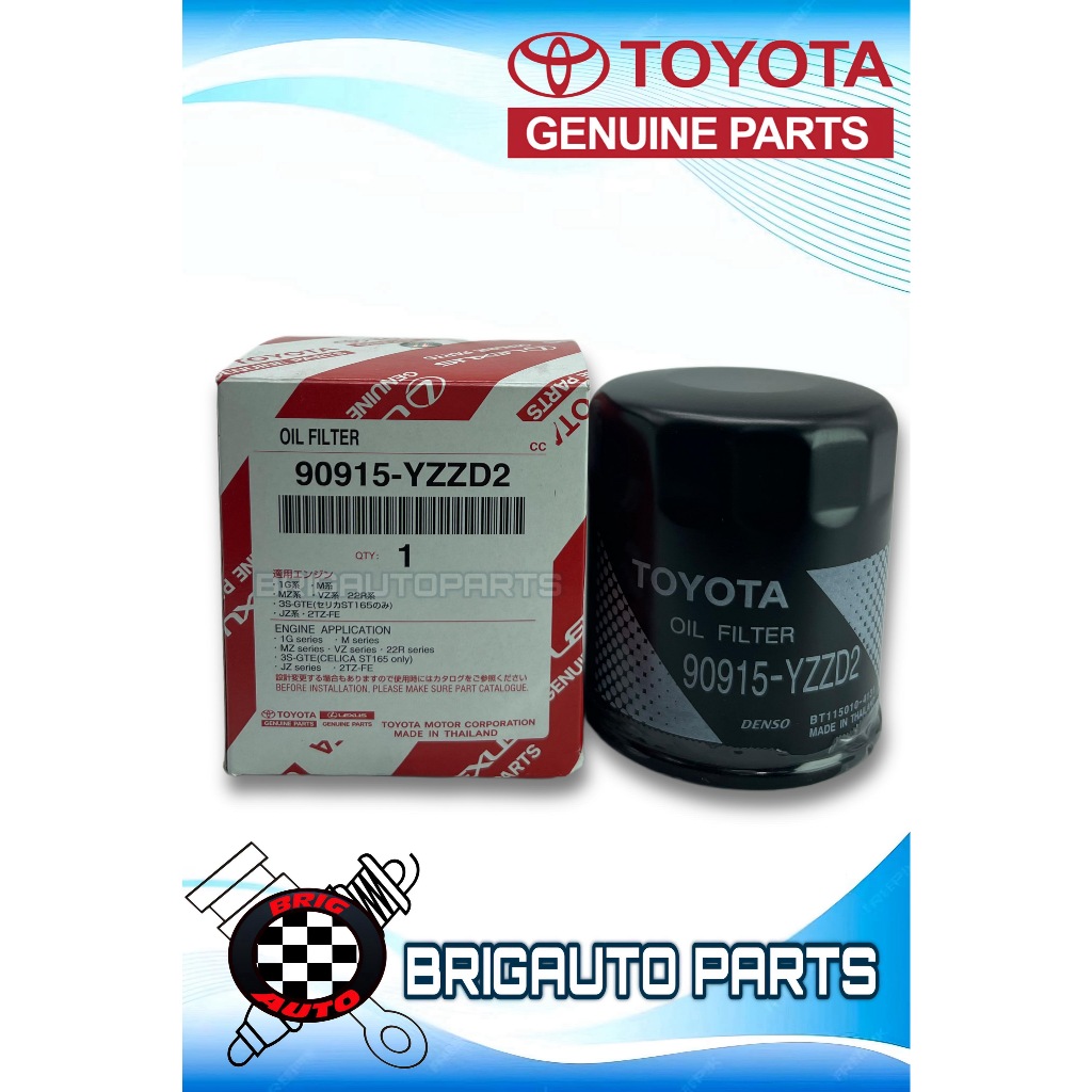Oil Filter for Toyota Revo 1rz, Innova, Fortuner, Hilux,Hiace, 90915 ...