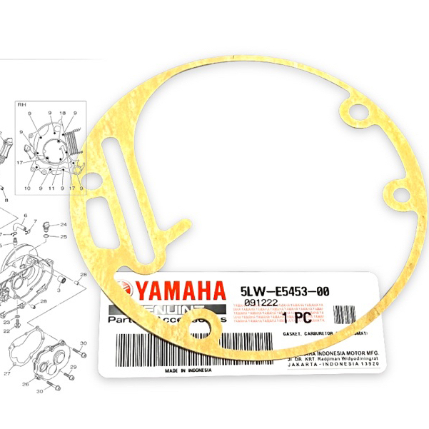 GASKET MAGNETO COVER MIO SPORTY 5LW-E5453-00 GENUINE | Shopee Philippines